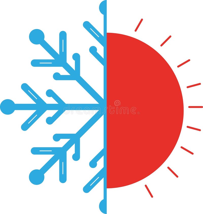 Air Conditioning Service. Perfect Logo with Snowflake for Air ...