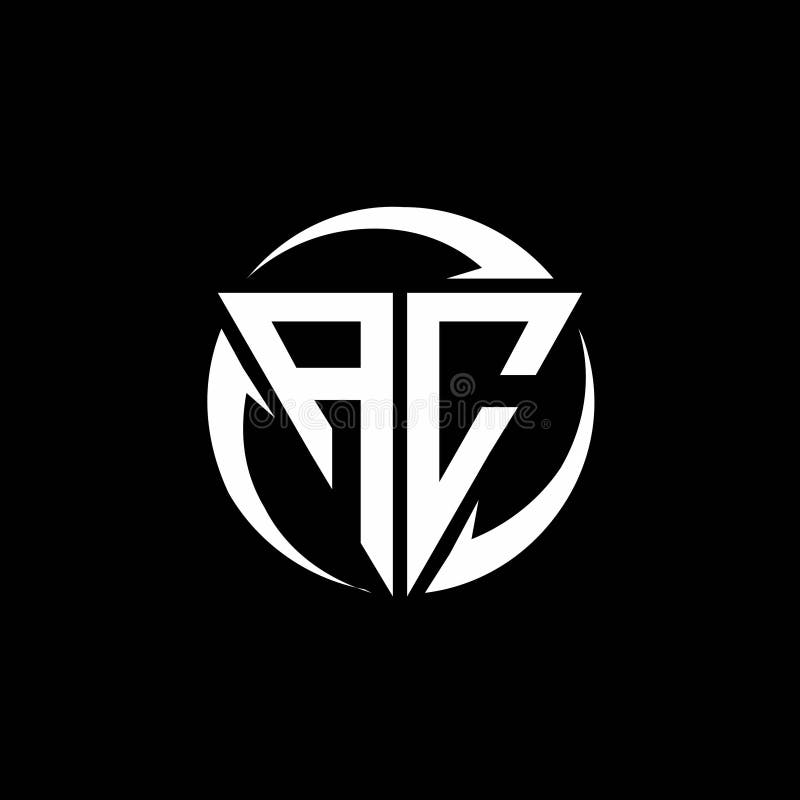 AC Logo Monogram Design Template Stock Vector - Illustration of ...