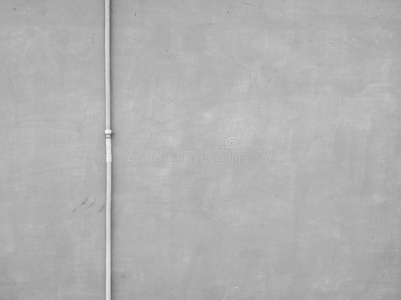 Ac Pipe Attached To the Wall in Gray Stock Photo - Image of sketch ...