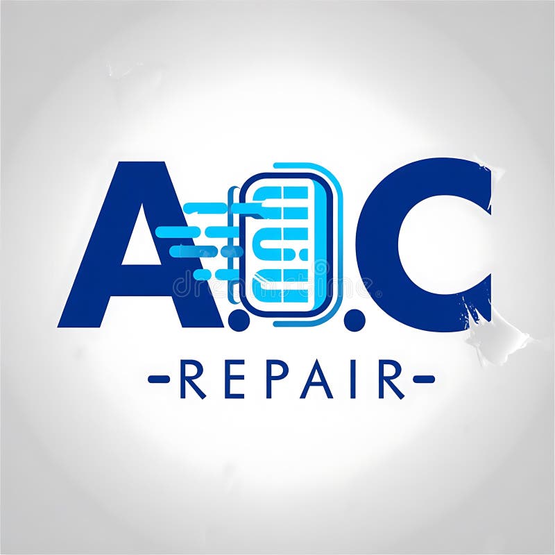 AC Repair Logo: Fast, Reliable Service Stock Illustration ...