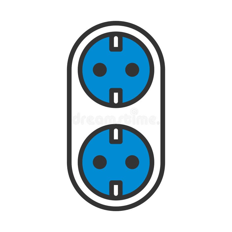 AC Splitter Icon stock vector. Illustration of equipment - 254762004