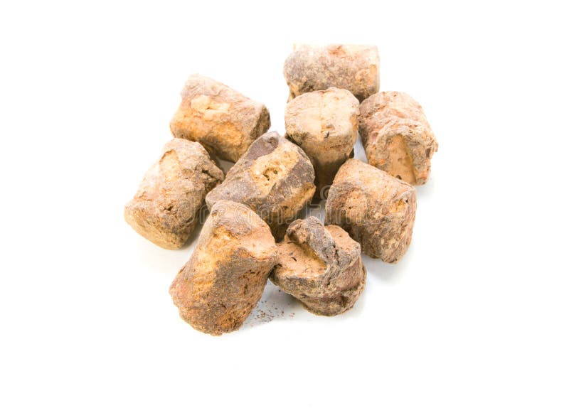 Acacia Catechu Eaten with Betel Leaves. Stock Photo - Image of wood ...