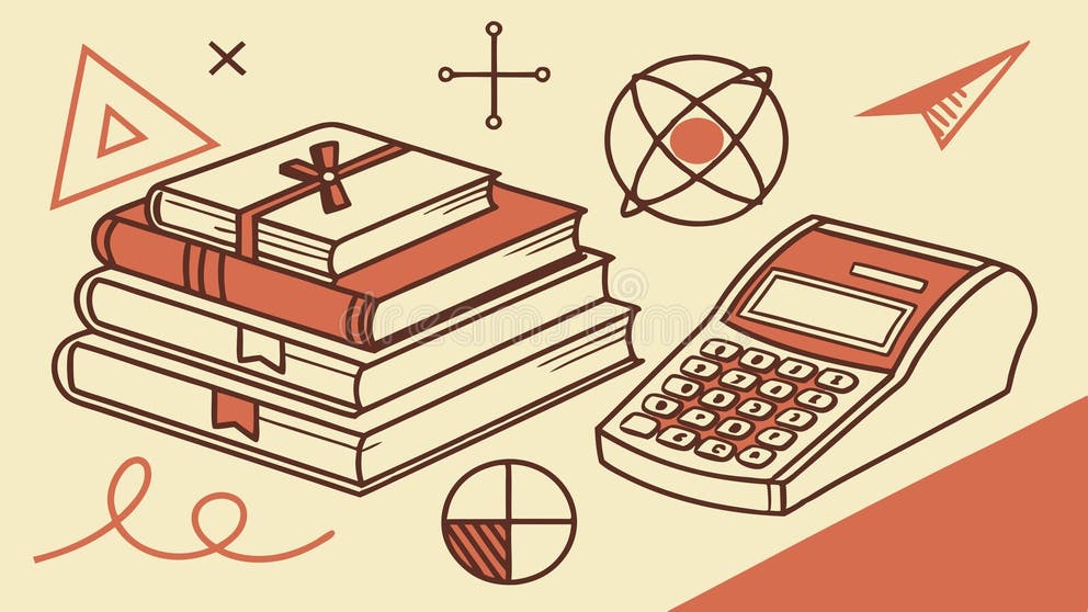 Academic Achievement and Study Elements, Vector Design Generative AI ...