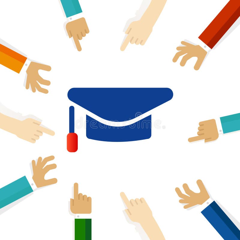 Academic Cap Graduation Ceremony Celebration Congratulations Student ...