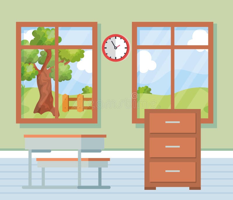 Classroom Windows Stock Illustrations – 703 Classroom Windows Stock ...