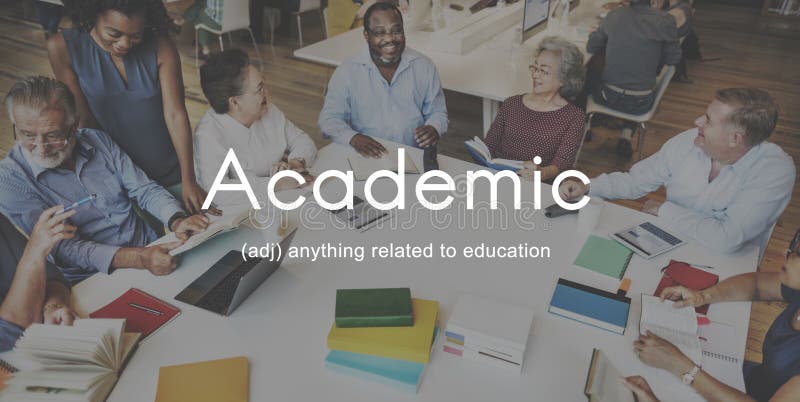 Academic College Degree Education Learning Concept Stock Image - Image ...