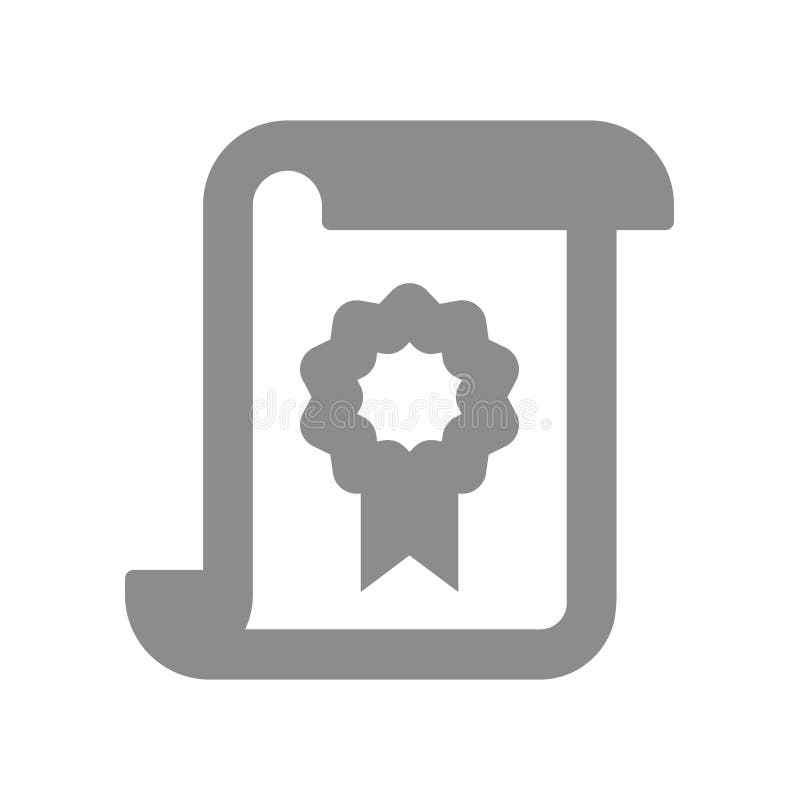 Academic Degree Vector Icon Stock Vector - Illustration of degree ...