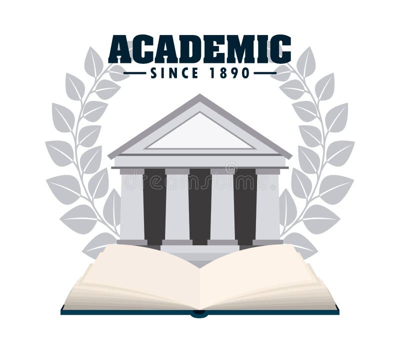Academic design stock vector. Illustration of academy - 44961261