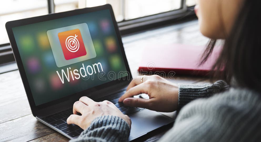 Academic E-Learning Education Online Application Concept Stock Photo ...