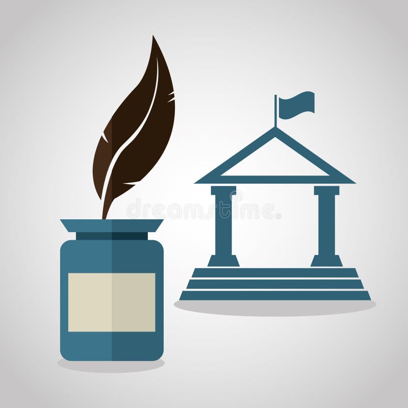 Academic education design stock illustration. Illustration of icons ...