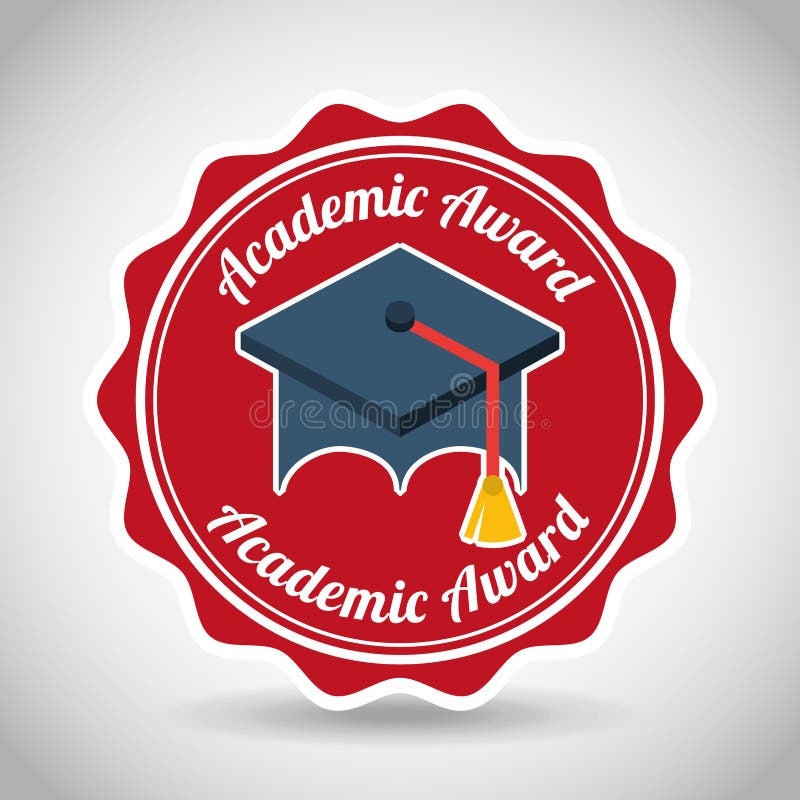 Academic education design stock illustration. Illustration of ...