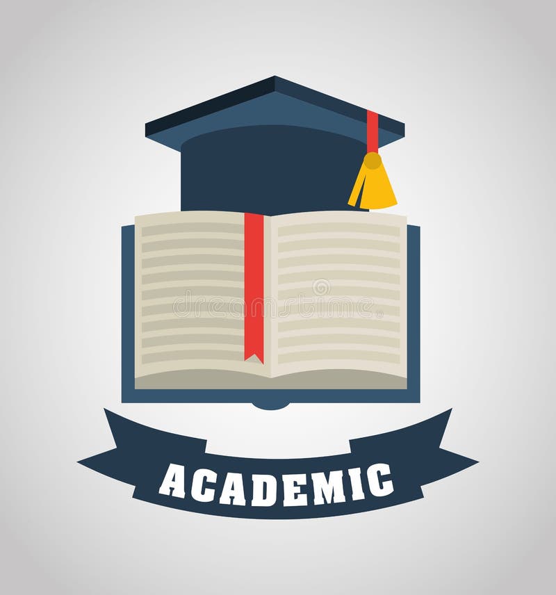 Academic education design stock illustration. Illustration of design ...