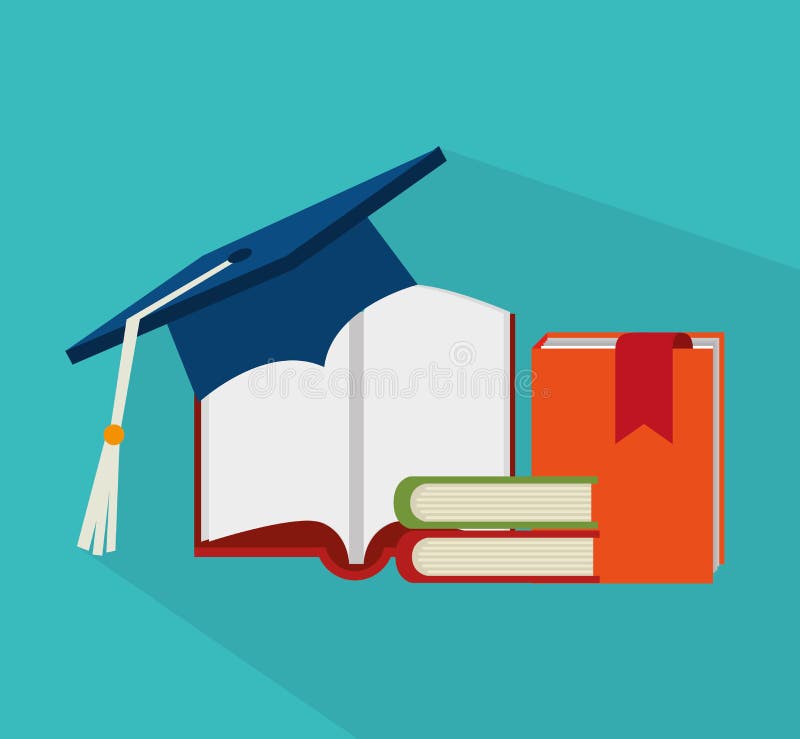 Academic education design. stock vector. Illustration of university ...