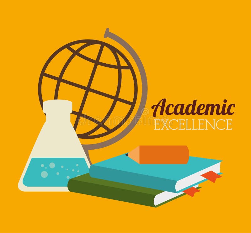 Academic education design. stock vector. Illustration of global - 60998541