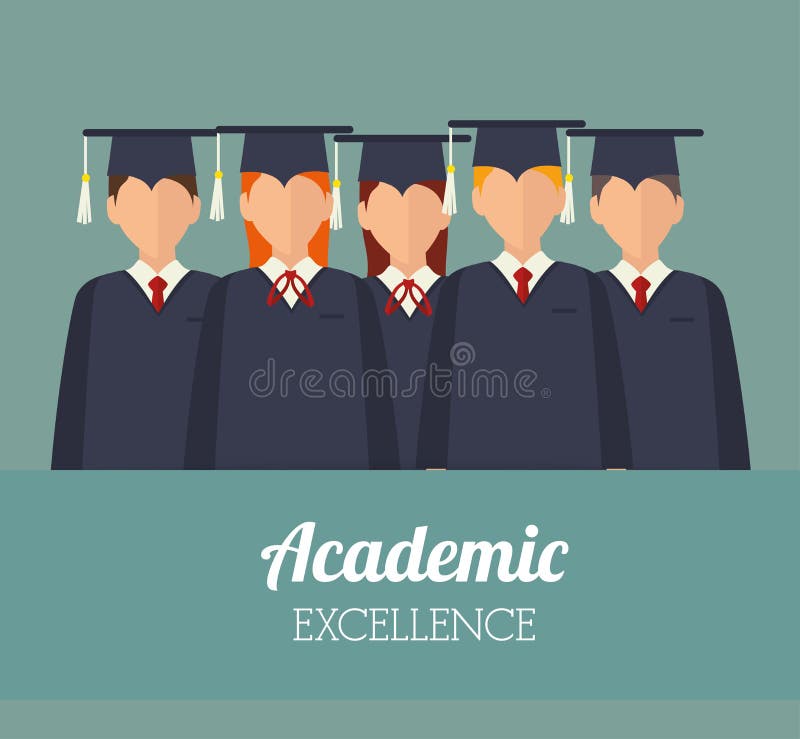 Academic Education and Elearning Stock Vector - Illustration of concept ...
