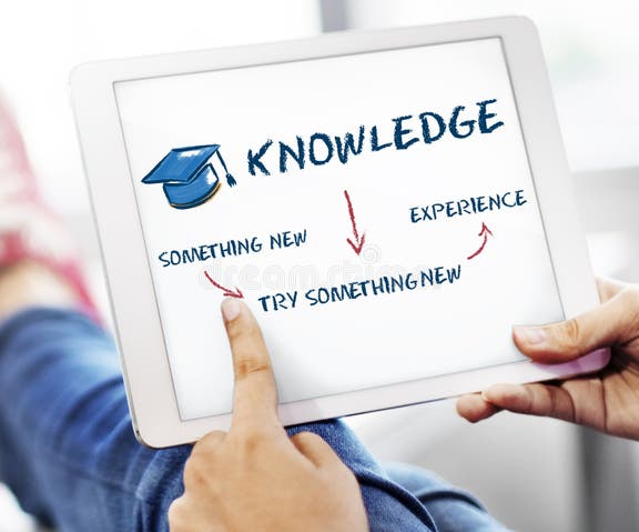 Academic Education Explore Knowledge Graphic Concept Stock Image ...