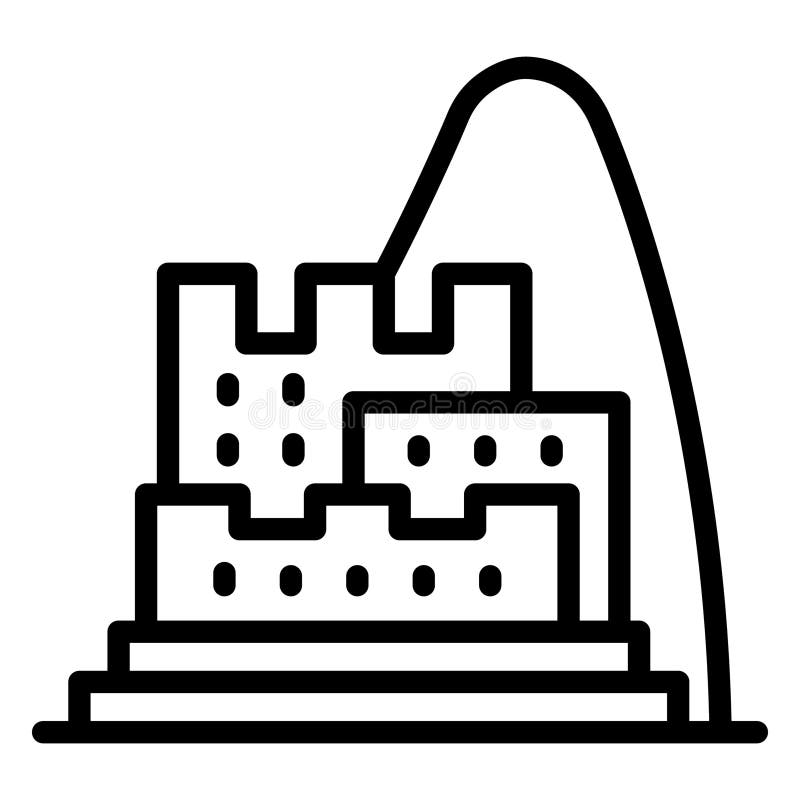 Academic, Educational Building Isolated Vector Icon Which Can Be Easily ...