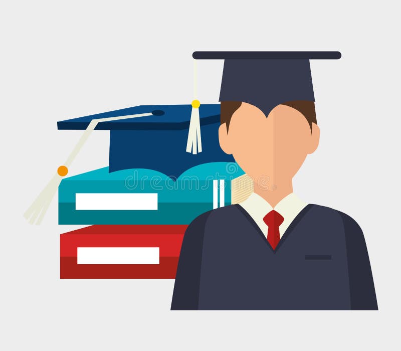 Academic excellence design stock illustration. Illustration of book ...