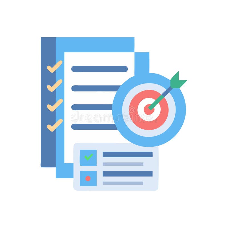 Academic Goals Icon for Studies Stock Vector - Illustration of icon ...