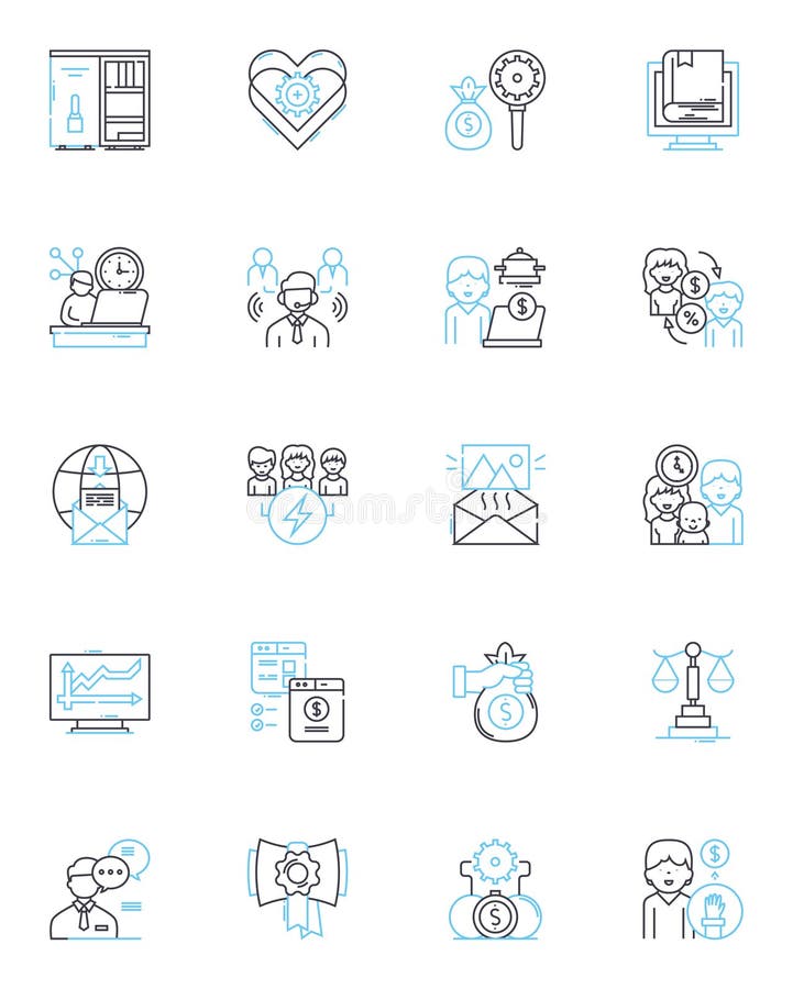 Academic Institution Linear Icons Set. Learning, Teaching, Knowledge ...