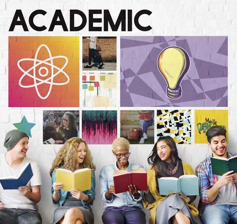 Academic Knowledge Learning Literacy Graphic Concept Stock Image ...