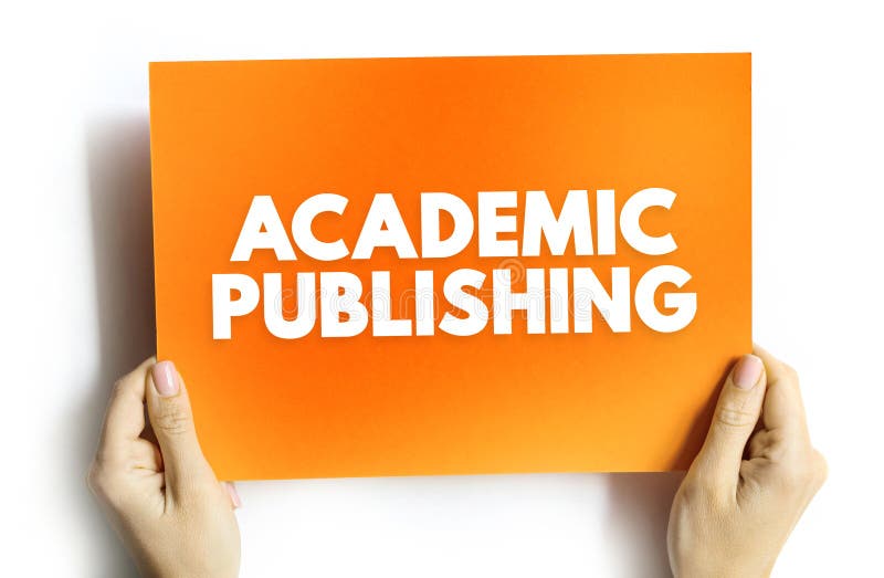 Academic Publishing is the Subfield of Publishing Which Distributes ...