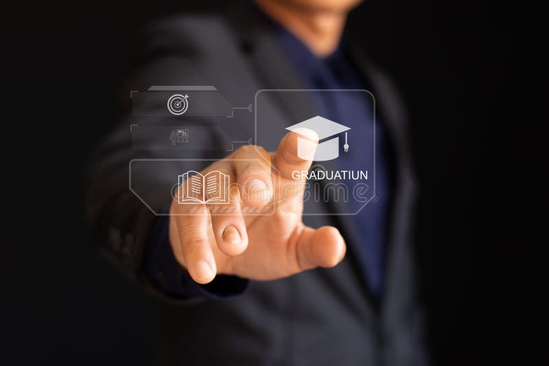 Academic Success, Learning Success, Businessman Showing Educational ...