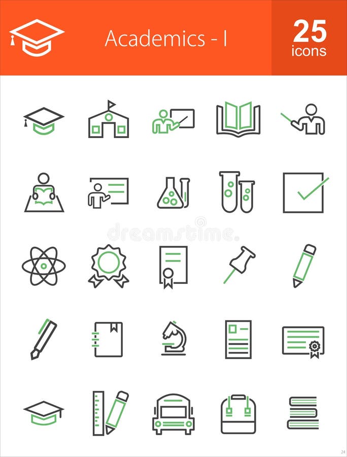 Academics stock vector. Illustration of building, research - 58689563