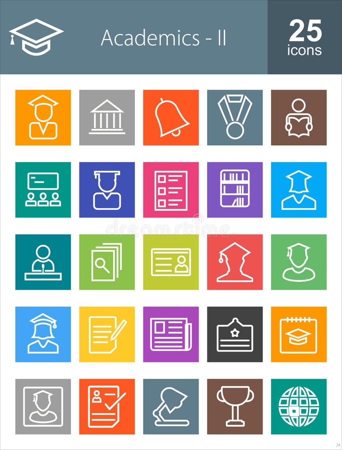 Academics stock vector. Illustration of books, college - 58689849