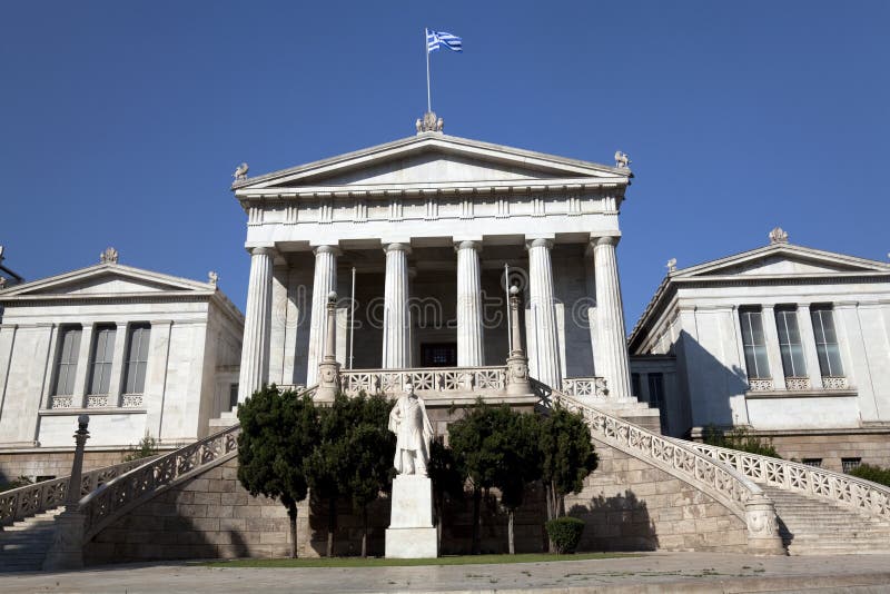 The Academy of Athens stock image. Image of architecture - 16654349