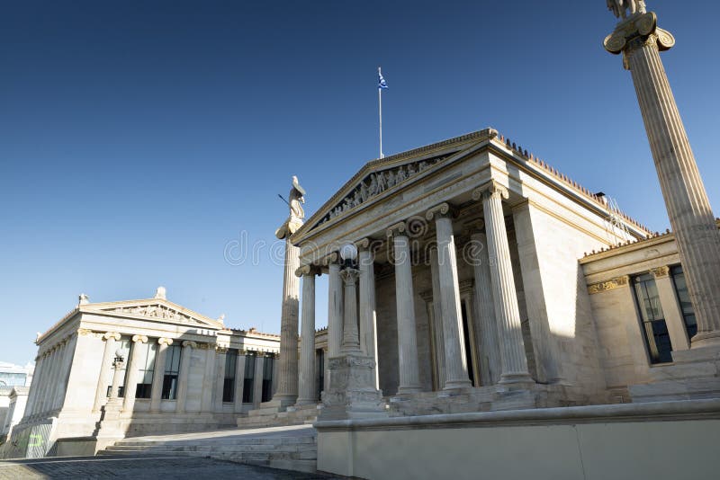 Academy of Athens stock photo. Image of culture, neoclassic - 61790460