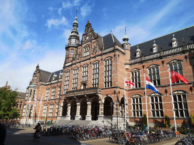 University of Groningen in 2019 Editorial Stock Image - Image of summer ...
