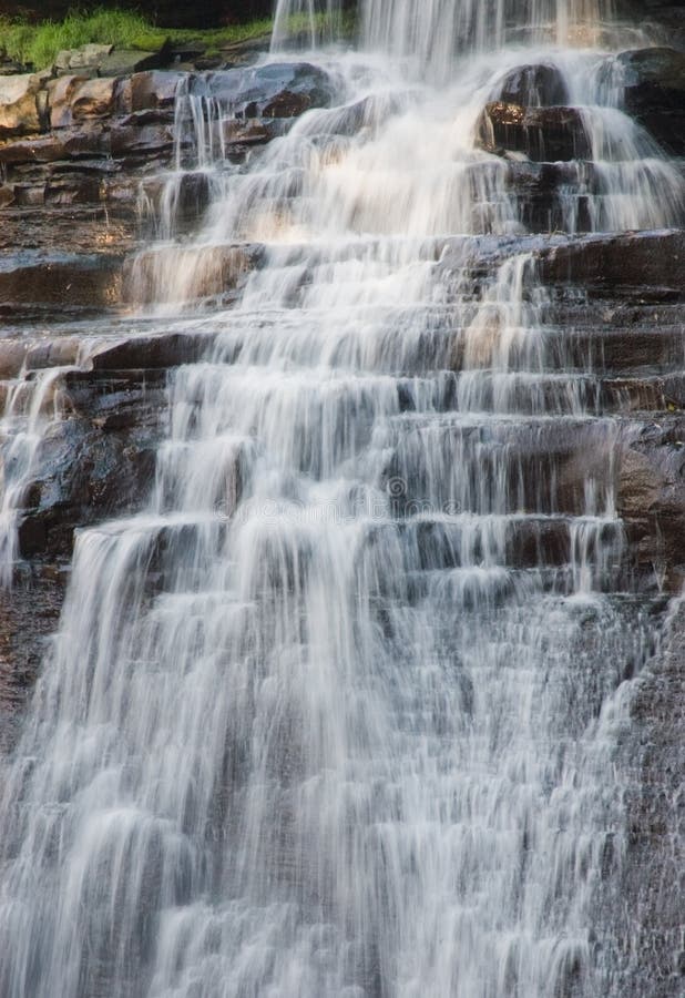 Acadia National Park Waterfall Stock Image - Image of environment ...