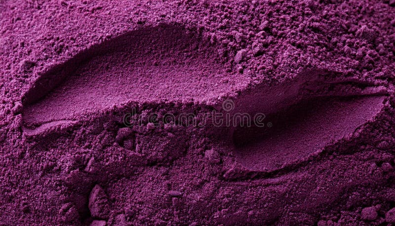 Acai Powder Texture for Food Background Stock Illustration ...