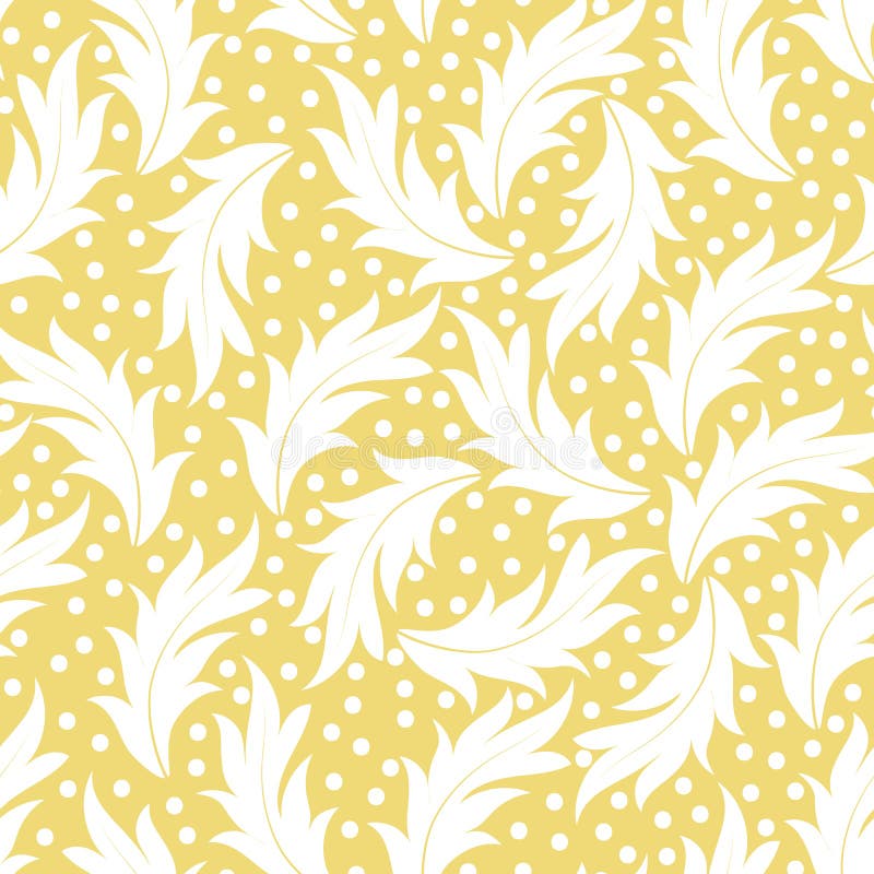 Acanthus Leaves Seamless Pattern Design Stock Vector - Illustration of leaf, decoration: 242427086