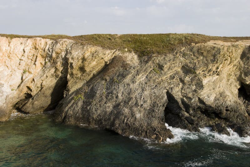 Acantilado imagen de archivo. Imagen de europeo, acantilado - 5429077