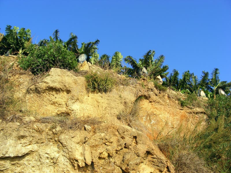 Acantilado escarpado foto de archivo. Imagen de extremo - 12981764