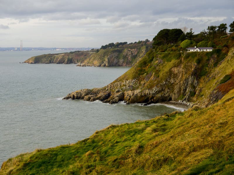Acantilados De Howth. Irlanda. Foto de archivo - Imagen de acantilado ...