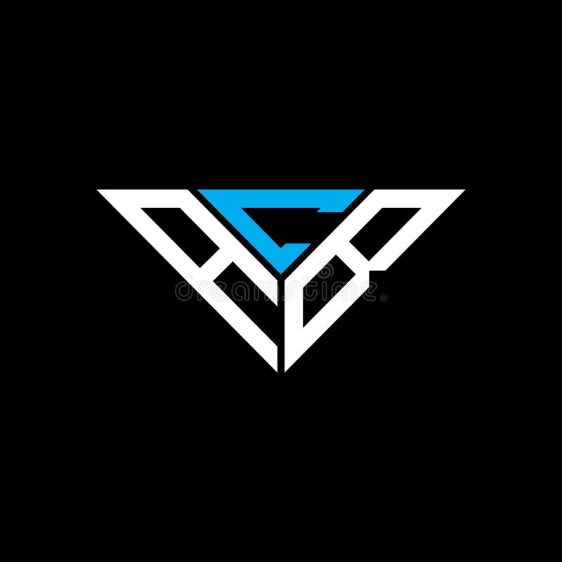 ACB Letter Logo Creative Design with Vector Graphic, Stock Vector ...