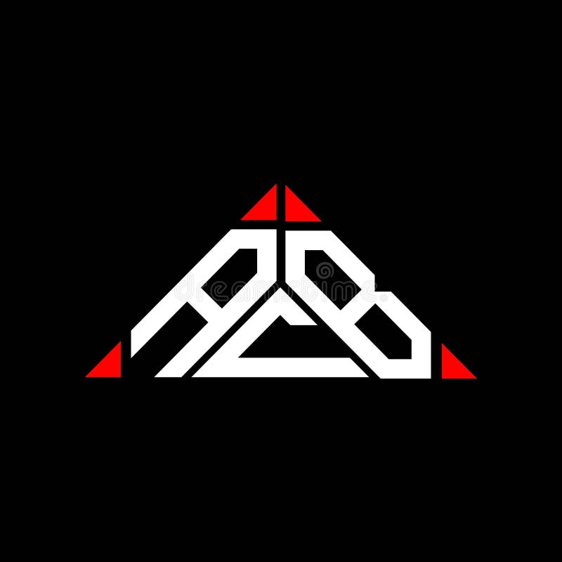 ACB Letter Logo Creative Design with Vector Graphic, ACB Stock Vector ...