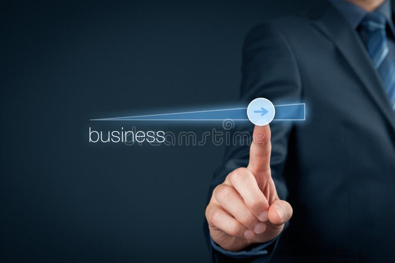 Accelerate business growth stock image. Image of leading - 73425115