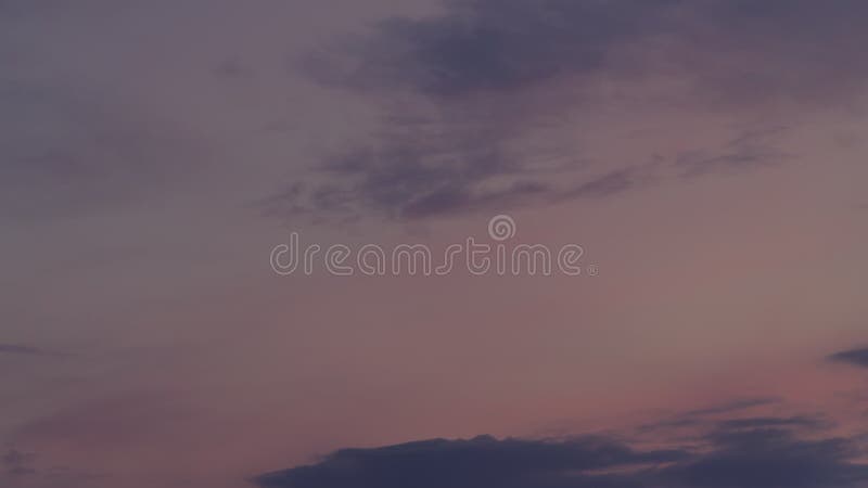 Accelerated Movement of Clouds in the Sky. Timelapse Stock Video ...