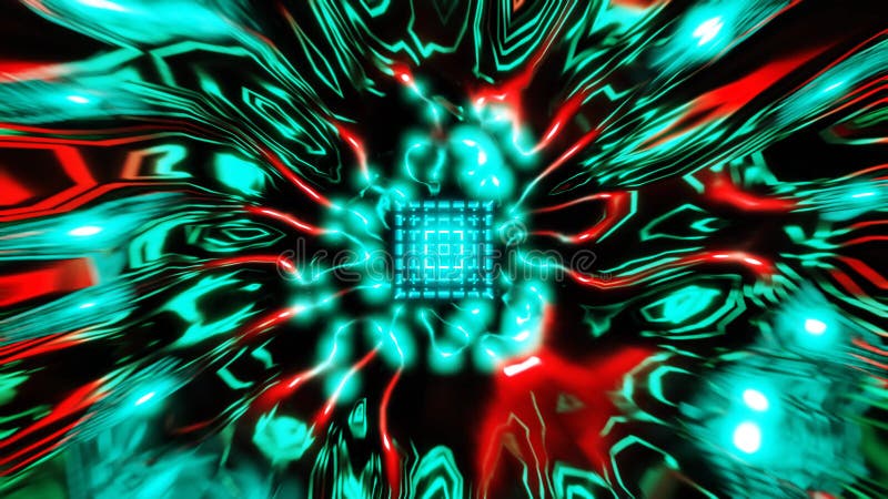 Accelerating Cube in Colorful Sci-fi Tunnel Vj Loop Abstract Template ... Accelerating Cube in Colorful Sci-fi Tunnel Vj Loop Abstract Template ...