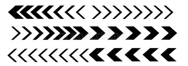 Acceleration Arrow Icon Set, Turn Sign, Speed - Stock Vector Stock ...