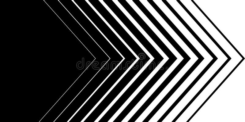 Acceleration Black and White Background with Arrow Pointing Right ...