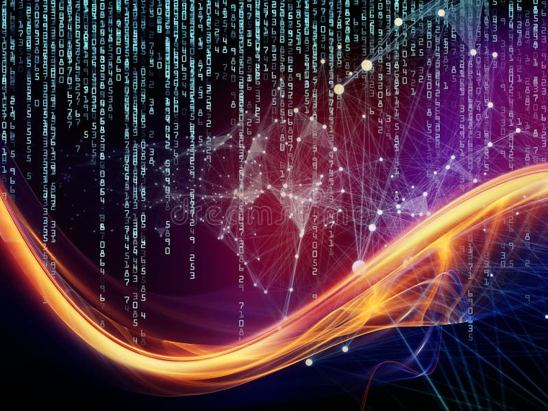 Acceleration of Computing stock illustration. Illustration of ...