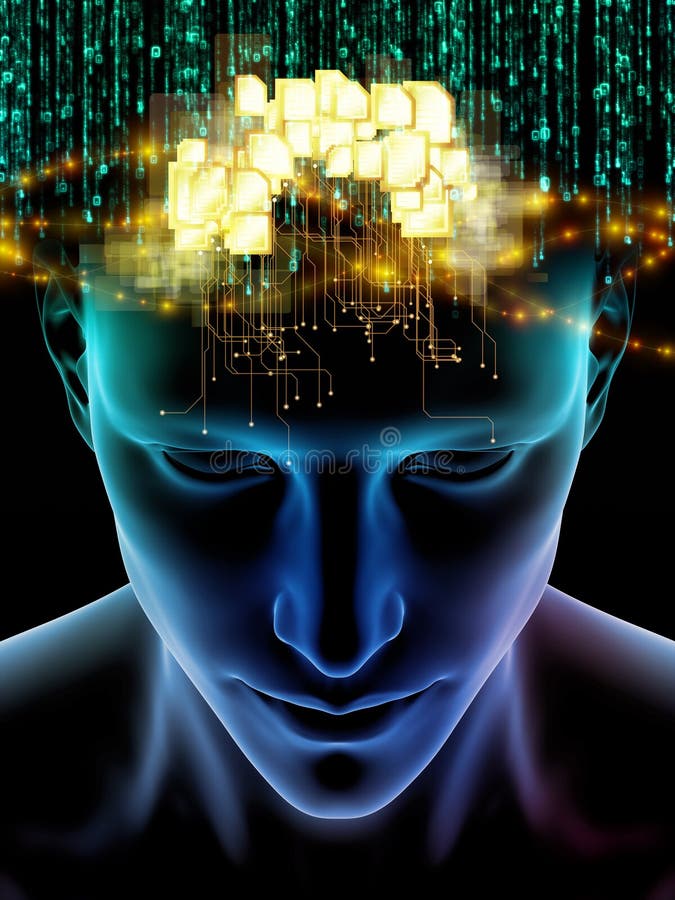 Acceleration of Consciousness Stock Illustration - Illustration of ...