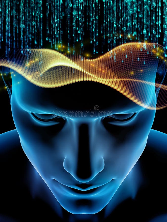 Acceleration of Consciousness Stock Illustration - Illustration of ...