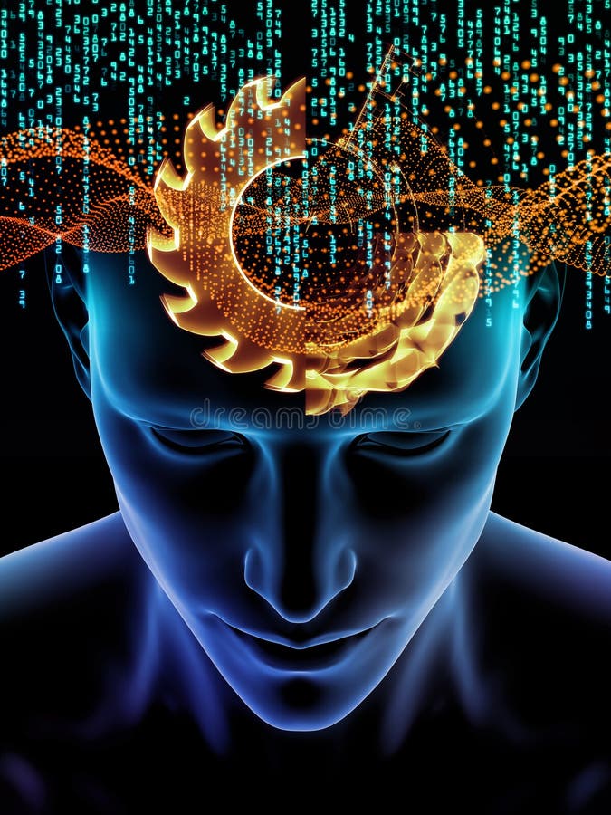 Acceleration of Consciousness Stock Illustration - Illustration of ...