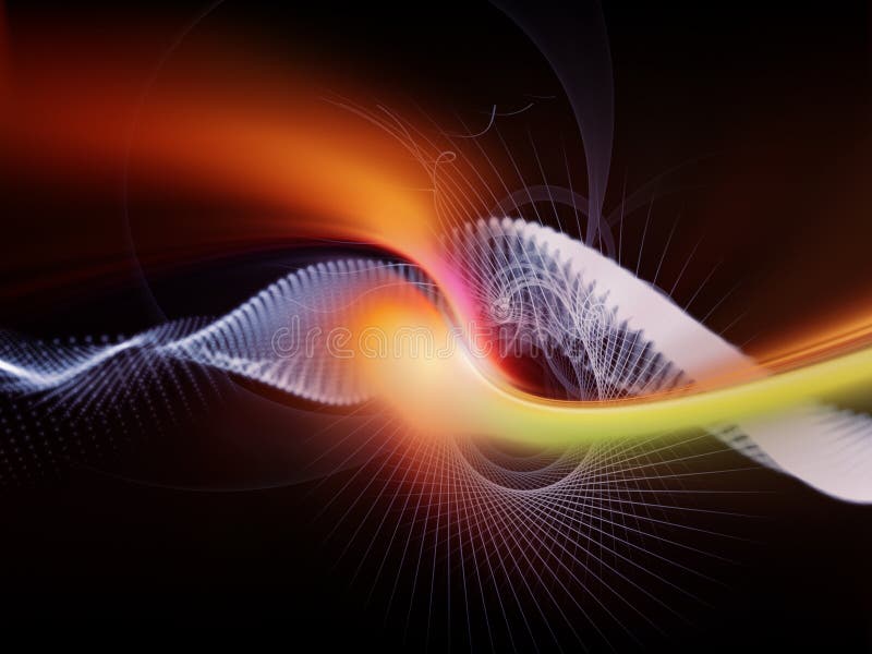 Acceleration of Digital Technology Stock Illustration - Illustration of ...